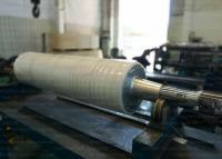 China Electromagnetic Induction Heating Roller Hard Chromium Plating ±1°C Temperature Difference 600°C for sale