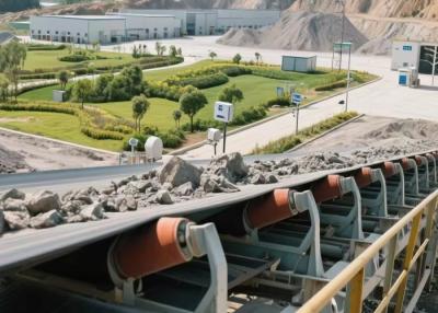 China Heavy Duty Conveyor Belt Industrial Rubber Wear Resistant Bulk Material Handling for sale