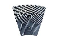 China 33mm-42mm Thickness Refiner Segments For MDF Refiner Defibrator for sale