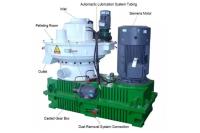 China Heavy Duty Hydraulic Briquette Maker 1850kg Weight for sale