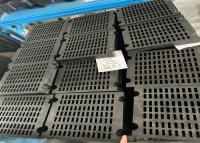 China Self Cleaning Rubber Screen Panel for Sticky Material Screening for sale