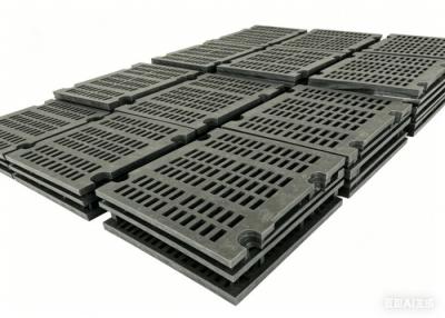 China Cost Effective Mining Rubber Screen Panel with Custom Aperture for sale