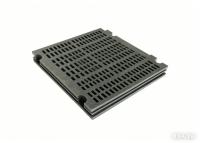 China Self Cleaning Mining Rubber Screen Panel for Sticky Materials for sale