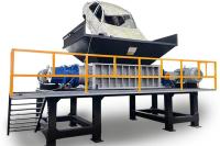 China Dual Shaft Shredder for Shredding Medical Waste Safely for sale