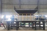 China PLC Controlled Dual Shaft Shredder with Overload Protection for sale