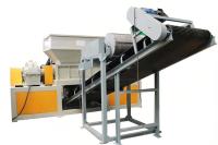 China Heavy Duty Dual Shredder for Mixed Construction Waste for sale