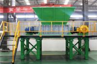 China Heavy Duty Dual Shredder for Mixed Construction Waste for sale