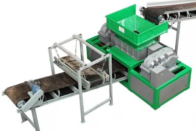 China Heavy Duty Dual Shredder for Mixed Construction Waste for sale