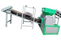 China Double Shaft Shredder 200mm Diameter Shaft for Heavy Loads for sale