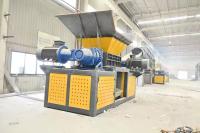 China Dual Motor 60kW Shredder for Aluminum Scrap Recycling for sale