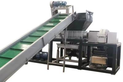 China Dual Motor 60kW Shredder for Aluminum Scrap Recycling for sale
