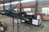 China Heavy Duty Dual Shaft Shredder 600mm Rotor for Wood Pallets for sale