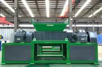 China Heavy Duty Dual Shaft Shredder 600mm Rotor for Wood Pallets for sale