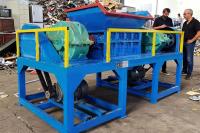 China 380V/50Hz Double Shaft Shredder for European Recycling Plant for sale