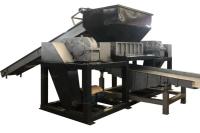 China 30kW×2 Dual Motor Shredder Machine for MSW Processing for sale