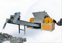 China Heavy Duty Dual Shaft Shredder 600mm Rotor for Wood Pallets for sale