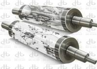 China Hard Chrome Wear Resistant Induction Heating Roller For Packaging Film And Laser Anti Counterfeiting for sale