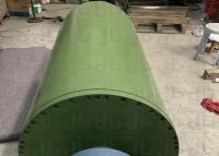 China Doubled Heating Efficiency Build Induction Heating Roller For Laser Proof And Stretch Film Calendering for sale