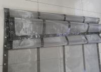 China Transparent PU Grommet Screen EU 10/2011 Compliant 14-230 Mesh Count Food Use for sale