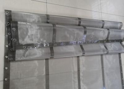 China HUATAO 316L Stainless Steel Grommet Screen Folded Edge >80°C High-Temp Resistant for sale
