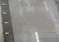 China Rotex Replacement Grommet Screen 316 Stainless Steel Canvas Edge Mining Applications for sale