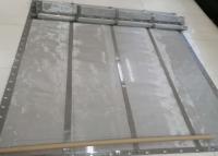 China Rotex Replacement Grommet Screen 316 Stainless Steel Canvas Edge Mining Applications for sale