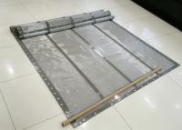 China High-Temp Folded Edge Screen 304 Stainless Steel >80°C for Chemical Processing for sale