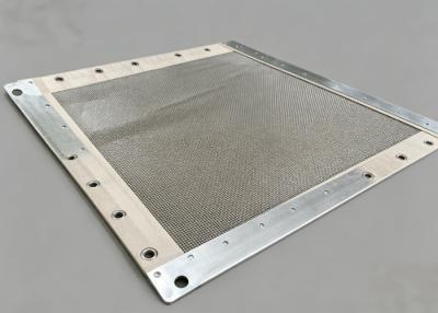 China HUATAO 316L Grommet Screen Black PU-Strip Chemical Resistant for Rotex Separators for sale