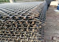 China Heavy Duty High Manganese Steel Crimped Wire Screen Mesh for Aggregate Processing for sale