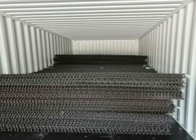 China Abrasion Resistant High Tensile Manganese Steel Wire Mesh for Mineral Screening Applications for sale