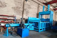 China Guillotine Type Rubber Bale Cutter Machine For Recycling for sale