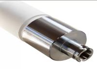 China Low Thermal Expansion Fused Silica Roller For Architectural Glass Furnaces for sale