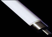 China Anti Crystallization Fused Silica Ceramic Roller For Glass Heating Lehr for sale