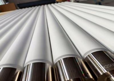 China Zero Defect Quartz Ceramic Roller For Automotive Glass Tempering Plants for sale