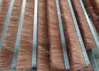 China Continuous Press Steel Belt Cleaning Brush, High Temperature Nylon Filament, Custom Length For Wood Panel Line for sale