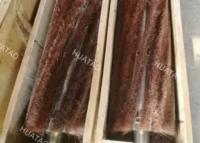 China Continuous Press Steel Belt Cleaning Brush, High Temperature Nylon Filament, Custom Length For Wood Panel Line for sale
