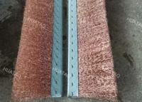 China Continuous Press Steel Belt Cleaning Brush, High Temperature Nylon Filament, Custom Length For Wood Panel Line for sale
