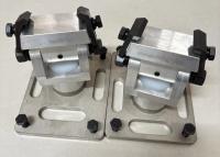 China Universal Track Mount Precision Leveling Adjustable Wall Saw Rail Support Foot for sale