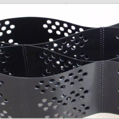 China HDPE Geocell 100mm Height Smooth Surface with Perforations for Soil Stabilization and Erosion Control for sale