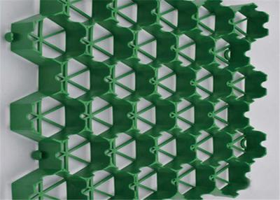 China HDPE Plastic Paving Grids 410x410mm Geocomposite Drain for Parking Lots for sale