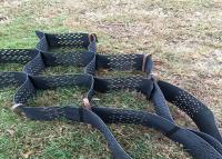 China Perforated HDPE Geocell 100mm Height Slope Protection Ground Stabilizer Geoweb for sale