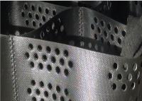China 1.5mm Thickness Black HDPE Geocell 50-300mm Height for Road Construction Geomesh for sale