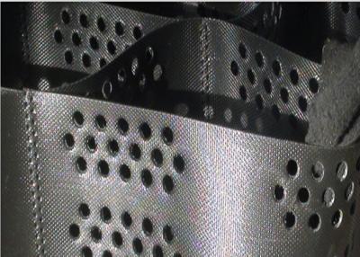China 1.5mm Thickness Black HDPE Geocell 50-300mm Height for Road Construction Geomesh for sale