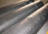 China PP Flat Yarn Woven Geotextile Stabilization Fabric 80-800gsm Black for Dam Reinforcement for sale