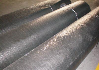 China PP Flat Yarn Woven Geotextile Stabilization Fabric 80-800gsm Black for Dam Reinforcement for sale