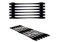 China HDPE Uniaxial Geogrid 30-300KN Highway Reinforcement Geosynthetic Fabric for sale