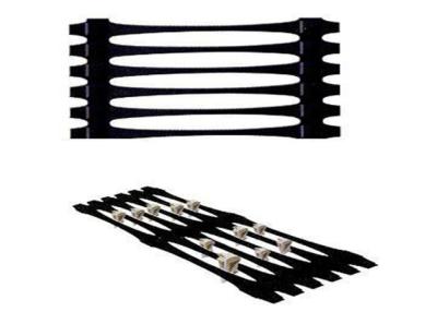China HDPE Uniaxial Geogrid 30-300KN Highway Reinforcement Geosynthetic Fabric for sale