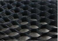 China Black HDPE Geocell Virgin Plastic Honeycomb Geoweb 150mm Height 1.0mm Thickness for Parking Lot for sale