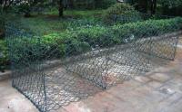 China PVC Coated Gabion Box 2mm-4mm Wire Diameter 60x80mm Mesh for Protection Projects for sale