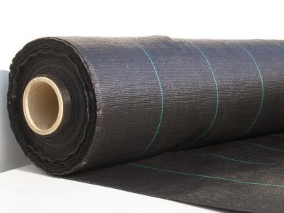 China PP Woven Geotextile Stabilization Fabric 500m Length 70-1200g Weight for Flood Control for sale